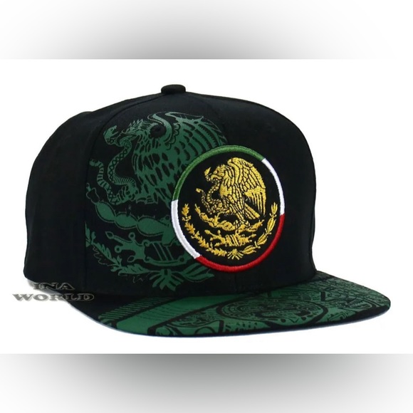 Accessories | Mexican Hat Cap Mexico Federal Eagle Aguila Logo Flat ...